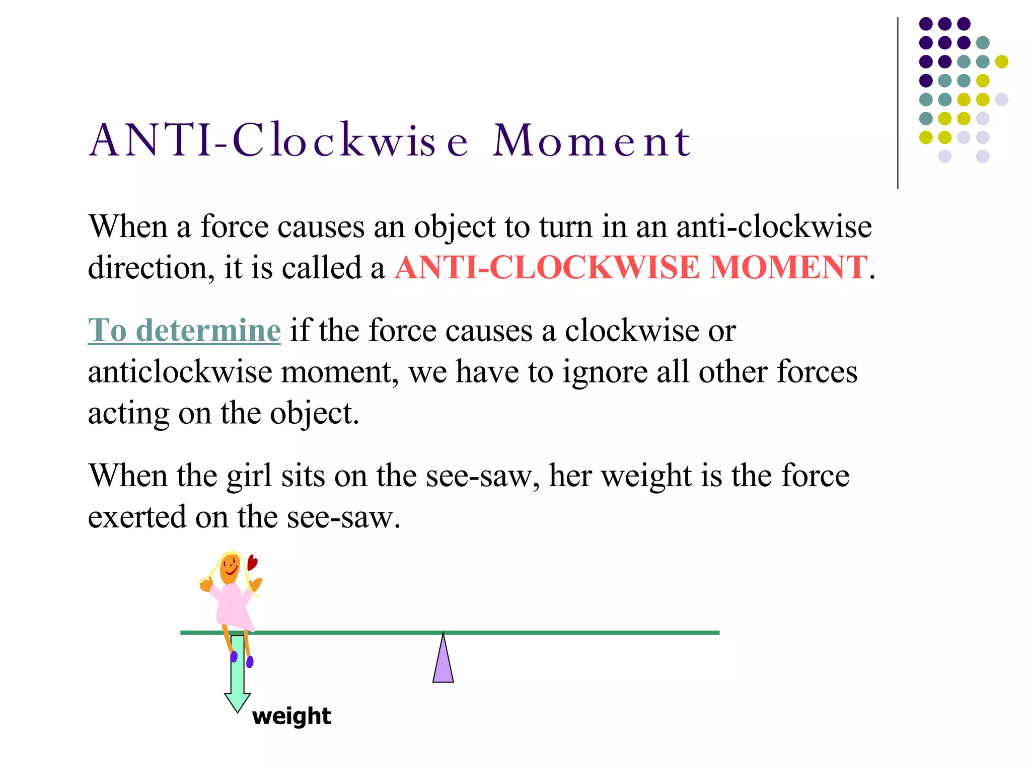 Turning Effect of Forces | PPT