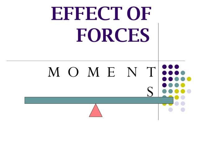 Turning Effect of Forces | PPT | Physics | Science