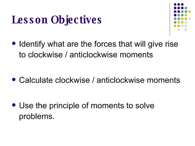 Turning Effect of Forces | PPT | Physics | Science