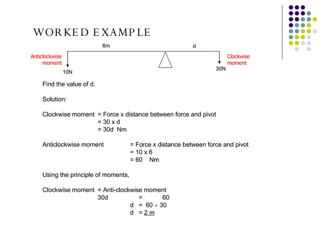 Turning Effect of Forces | PPT | Physics | Science