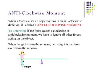 Turning Effect of Forces | PPT