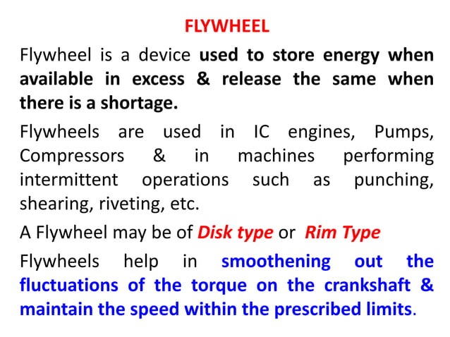 Turning moment-diagram-flywheel | PDF