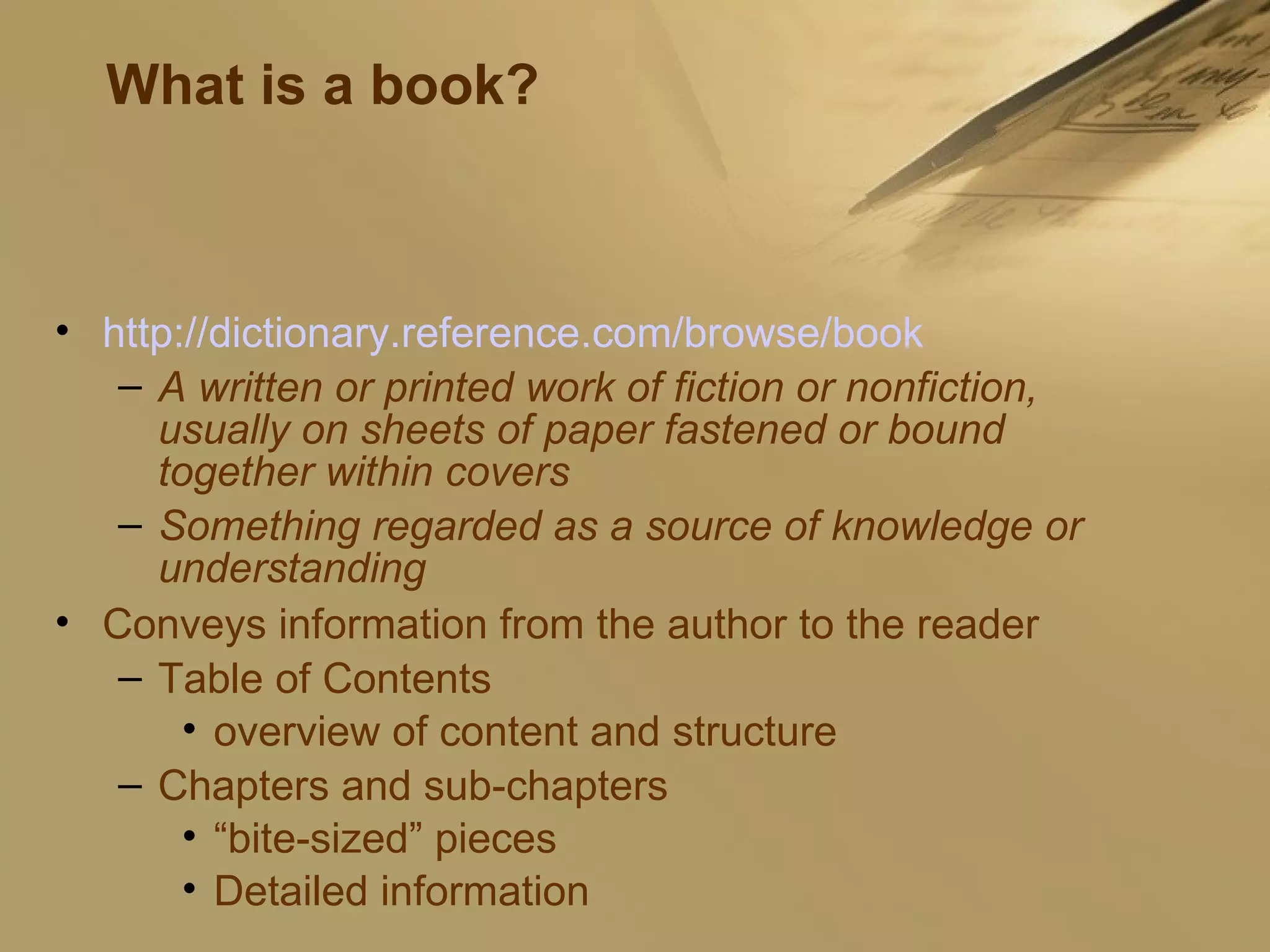 Turning The Page In Moodle: Using The Book Module | PPT