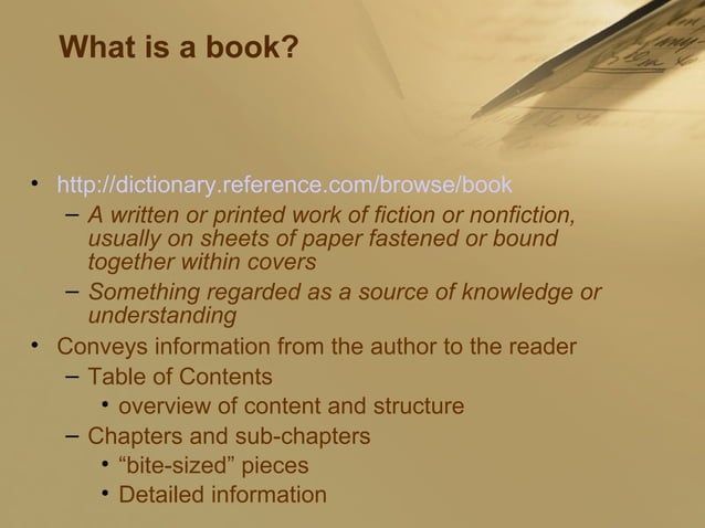 Turning The Page In Moodle: Using The Book Module | PPT