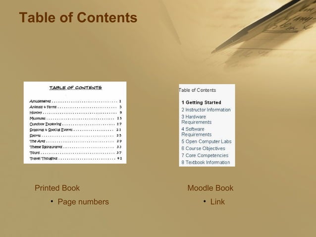 Turning The Page In Moodle: Using The Book Module | PPT
