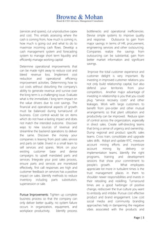 Turnaround your manufacturing company | PDF