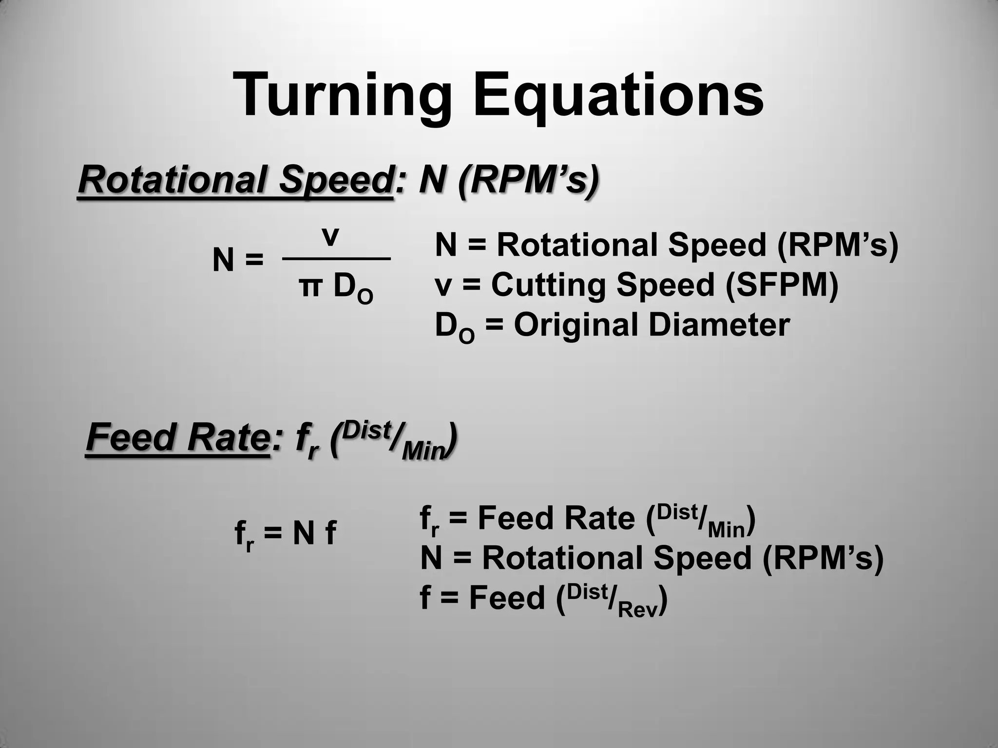 Turning Examples.pdf.manufacturing technology | PPT