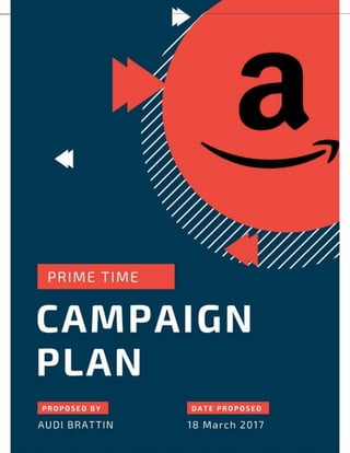 Amazon Mock Campaign Plan | PDF