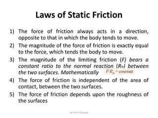 Turning moment diagram and friction | PPT