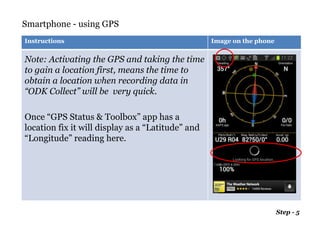 Turning on smart phone gps | PPT