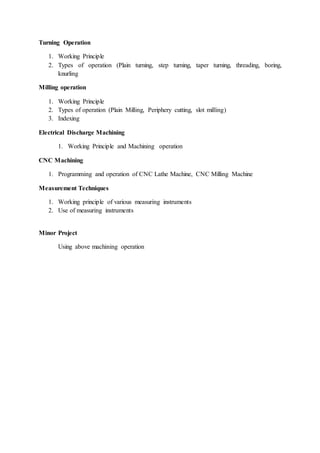 Turning operation | DOCX