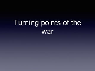 Turning point | PPT
