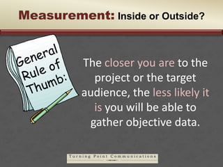 Communications Measurement presentation | PPT