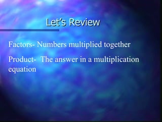 Turning Point Multiply By Two Digits | PPT