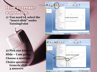 Turning point powerpoint directions | PPTX