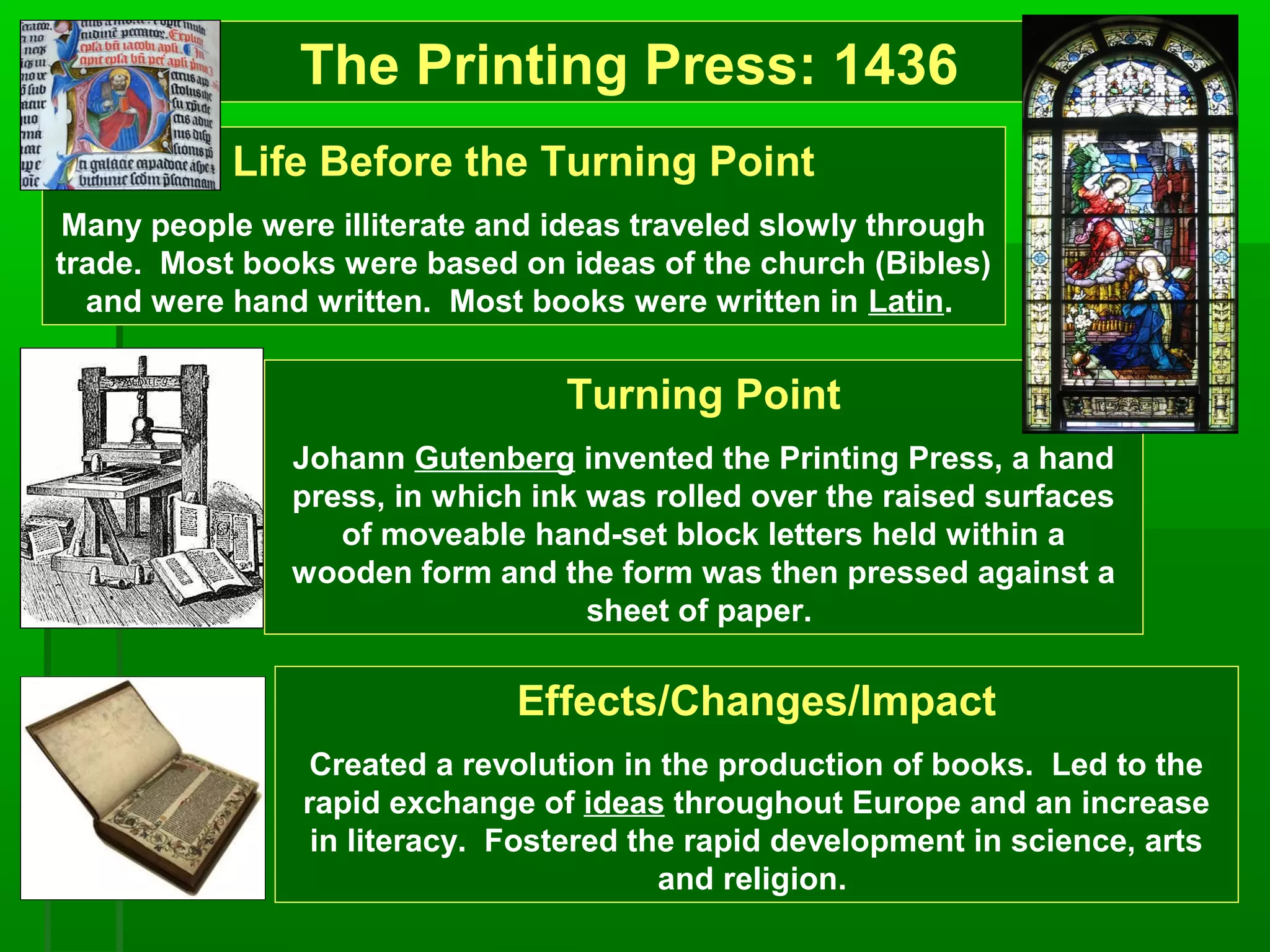 Turning points a | PPT