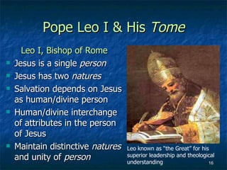 Turning Point 3: The Council of Chalcedon (451) | PPT