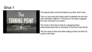 Turning point shot analysis | PPTX | Computing | Technology & Computing