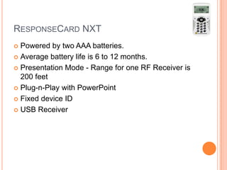 Turning response clickers | PPTX