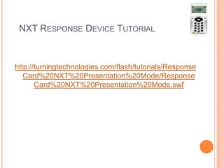 Turning response clickers | PPTX