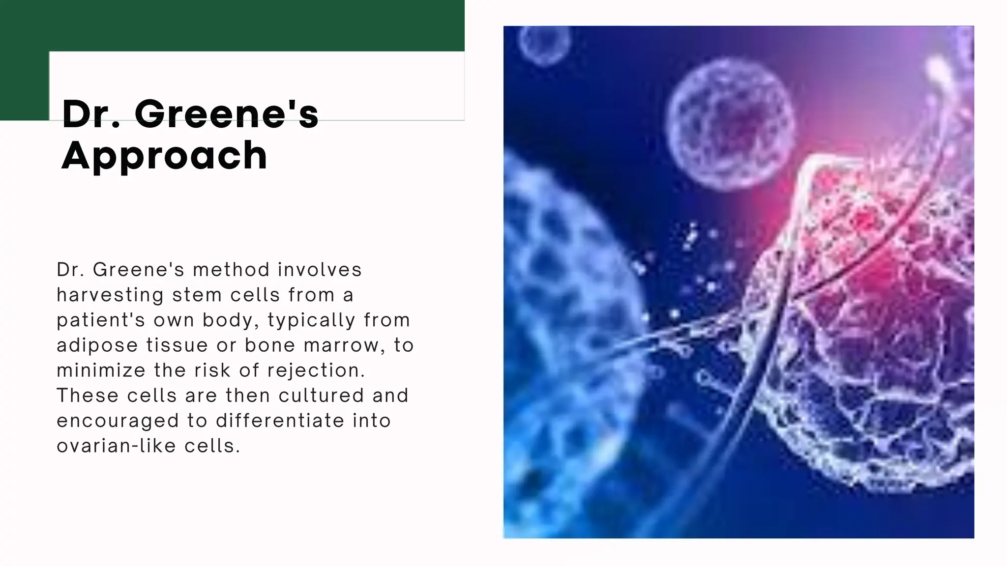 Turning the Tide on Infertility Dr. David Greene's Insights into Stem Cells for Ovarian Failure.pptx