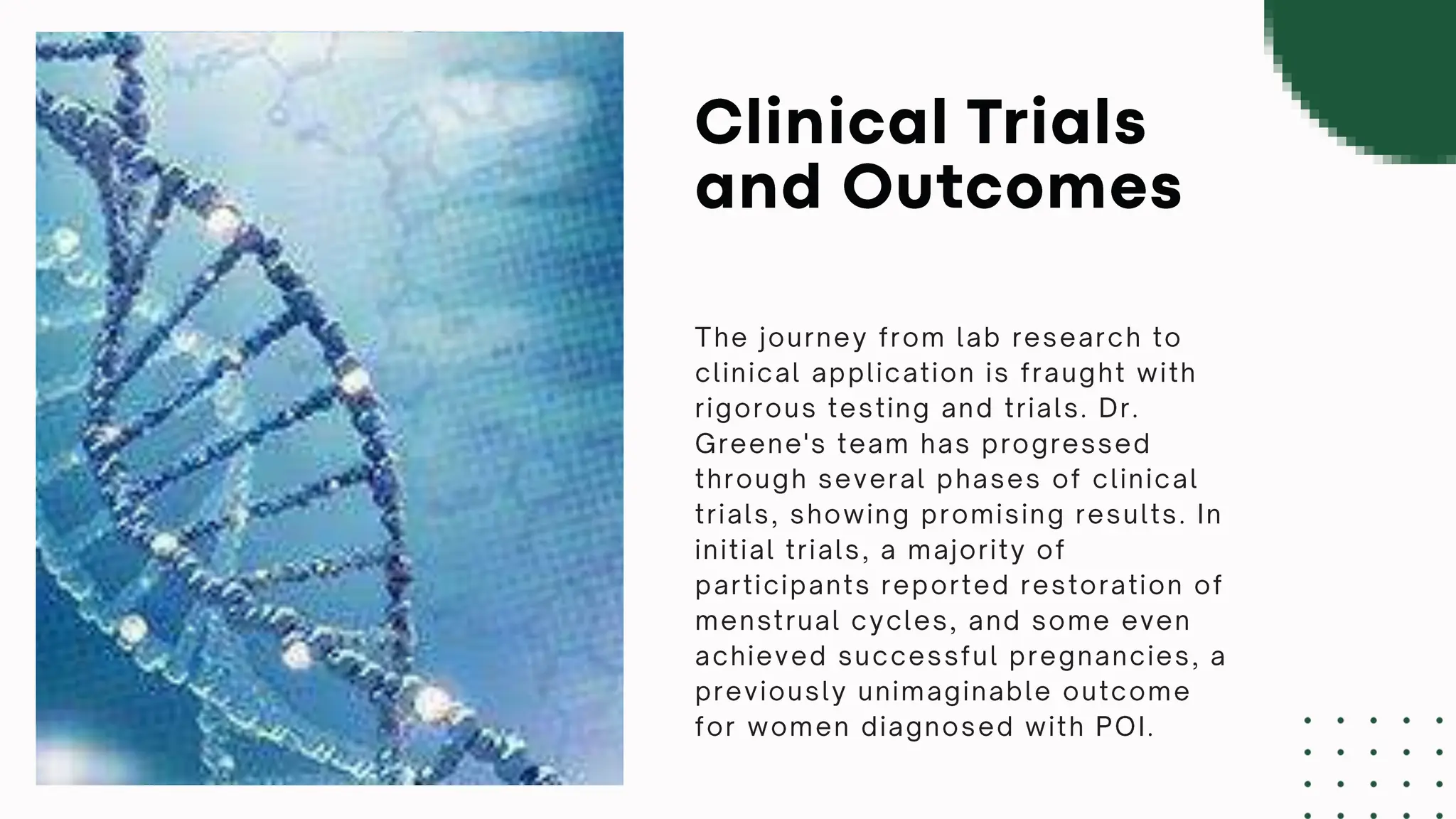 Turning the Tide on Infertility Dr. David Greene's Insights into Stem ...