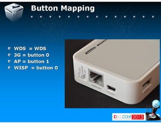 Turning tl mr 3020 into automate wireless attacker | PPT