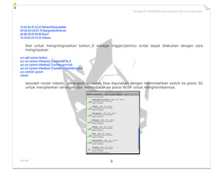 Turning tp link mr3020 into automate wireless attacker (paper) | PDF
