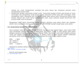Turning tp link mr3020 into automate wireless attacker (paper) | PDF