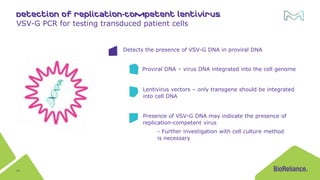 Turning up the Compen-DIAL: Rapid Test Methods for Cell & Gene ...