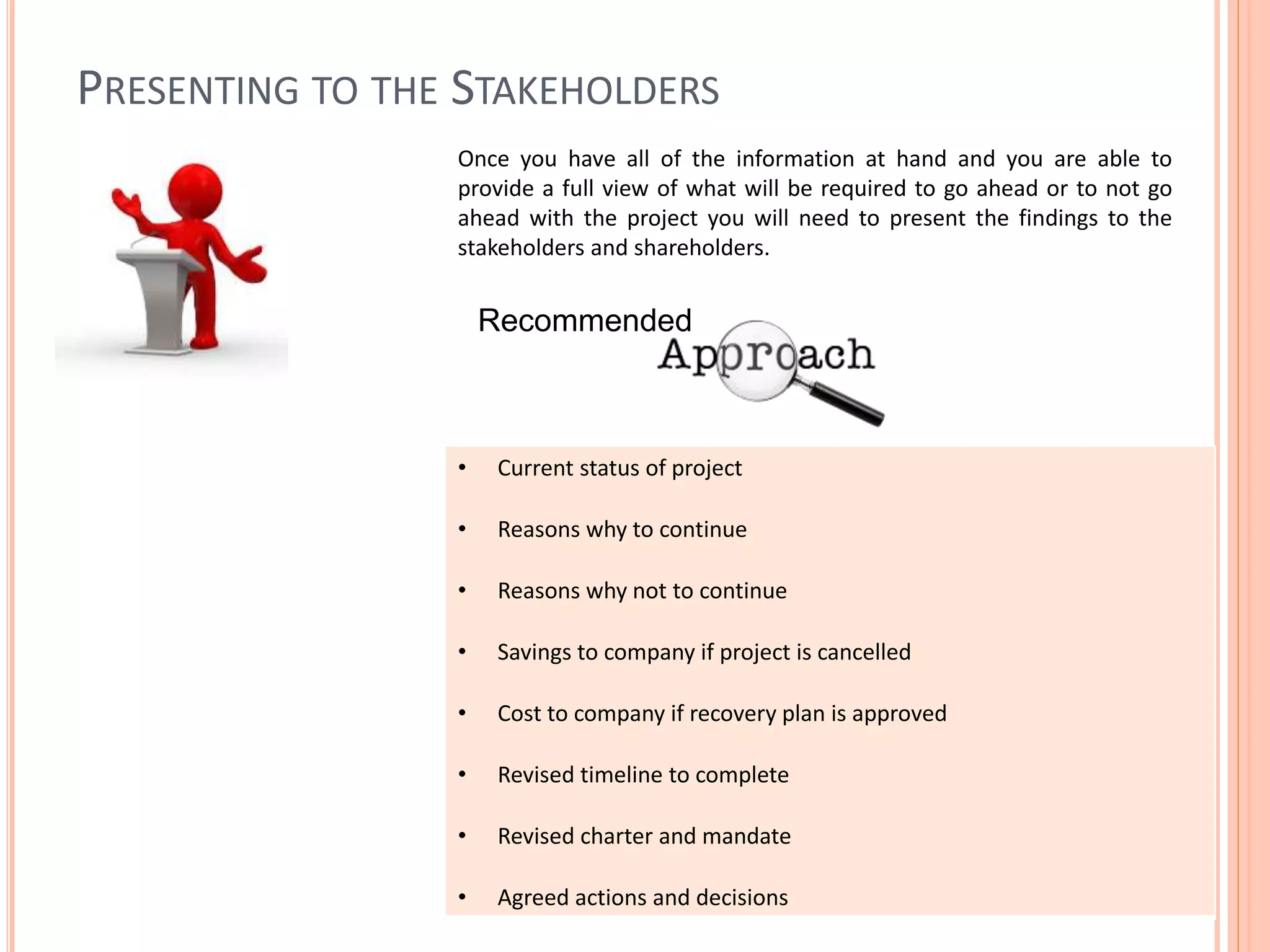 Turning your project around | PPTX