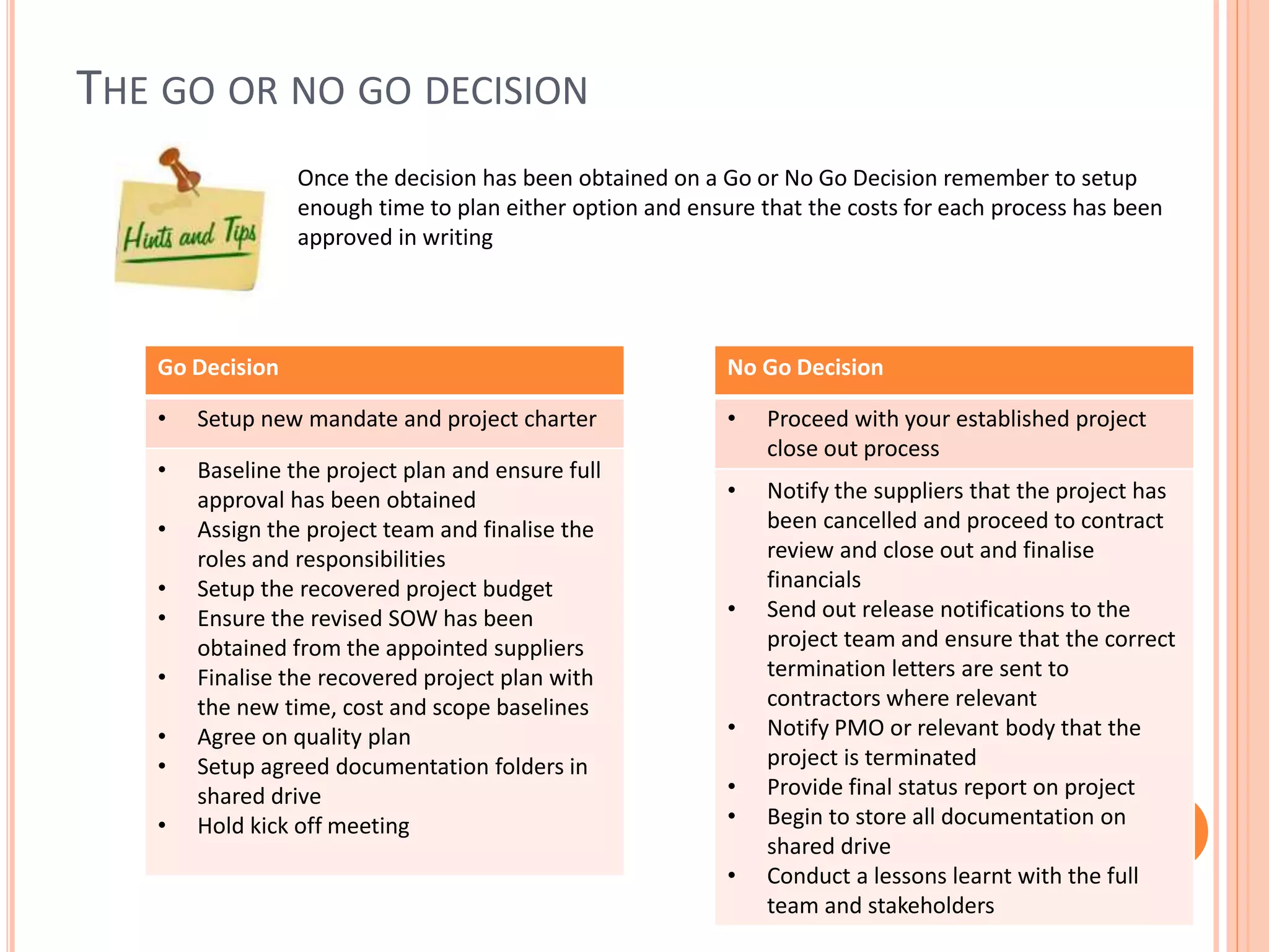 Turning your project around | PPTX