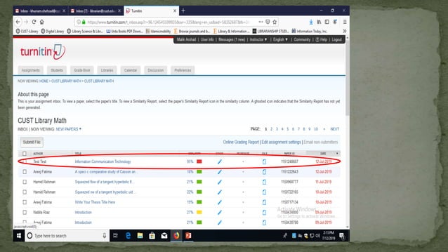 Turnitin. | PPTX | Technology & Computing