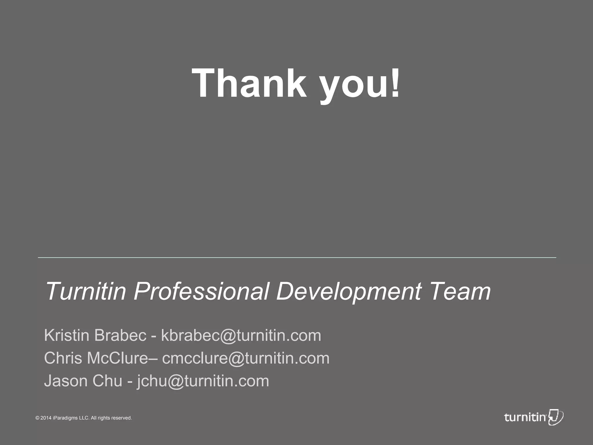 Plagiarism Spectrum Game from Turnitin | PPTX