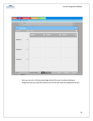 Turnitin assignments module (how teachers will create turnitin ...