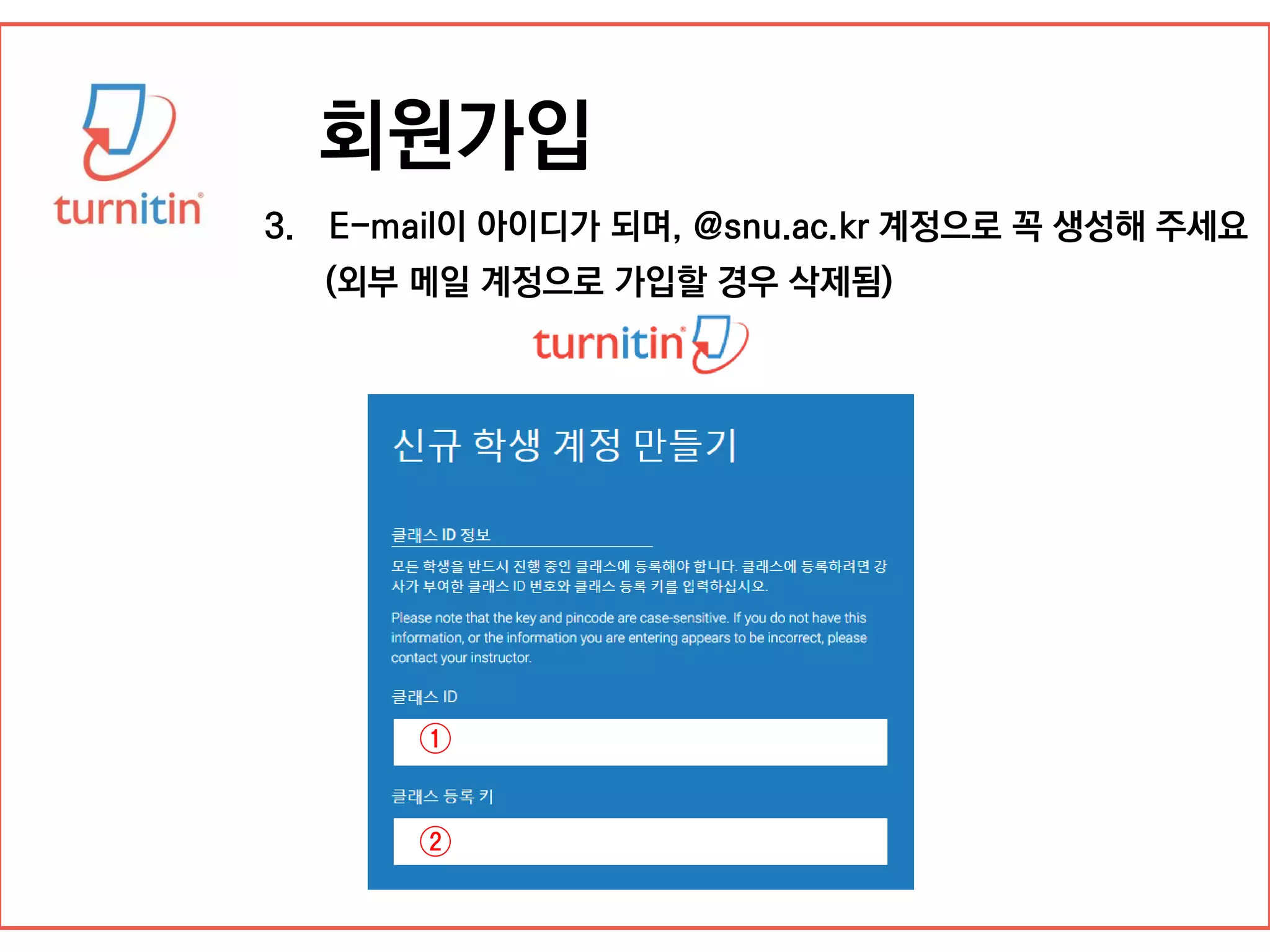 Turnitin create account | PDF