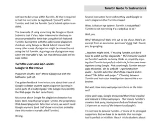 Turnitin Guide For Instructors: Web and D2L | PPT