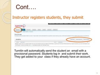 Turnitin ppt. | PPTX