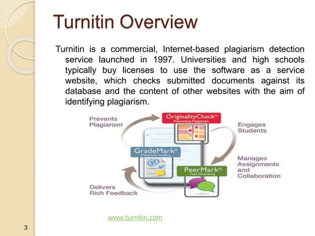 Turnitin ppt. | PPTX