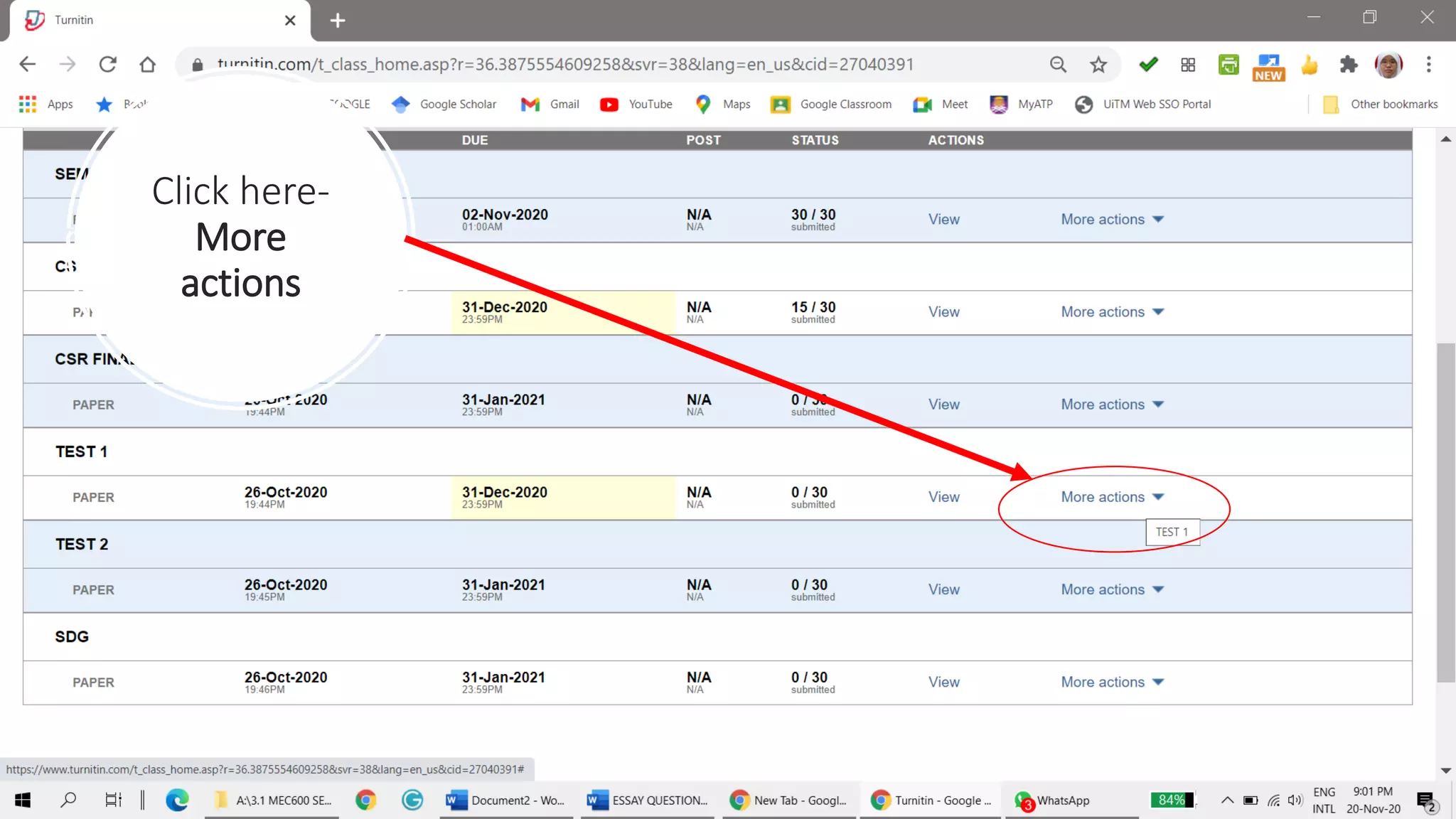 Plagiarism - Turnitin setting student paper repository | PPT