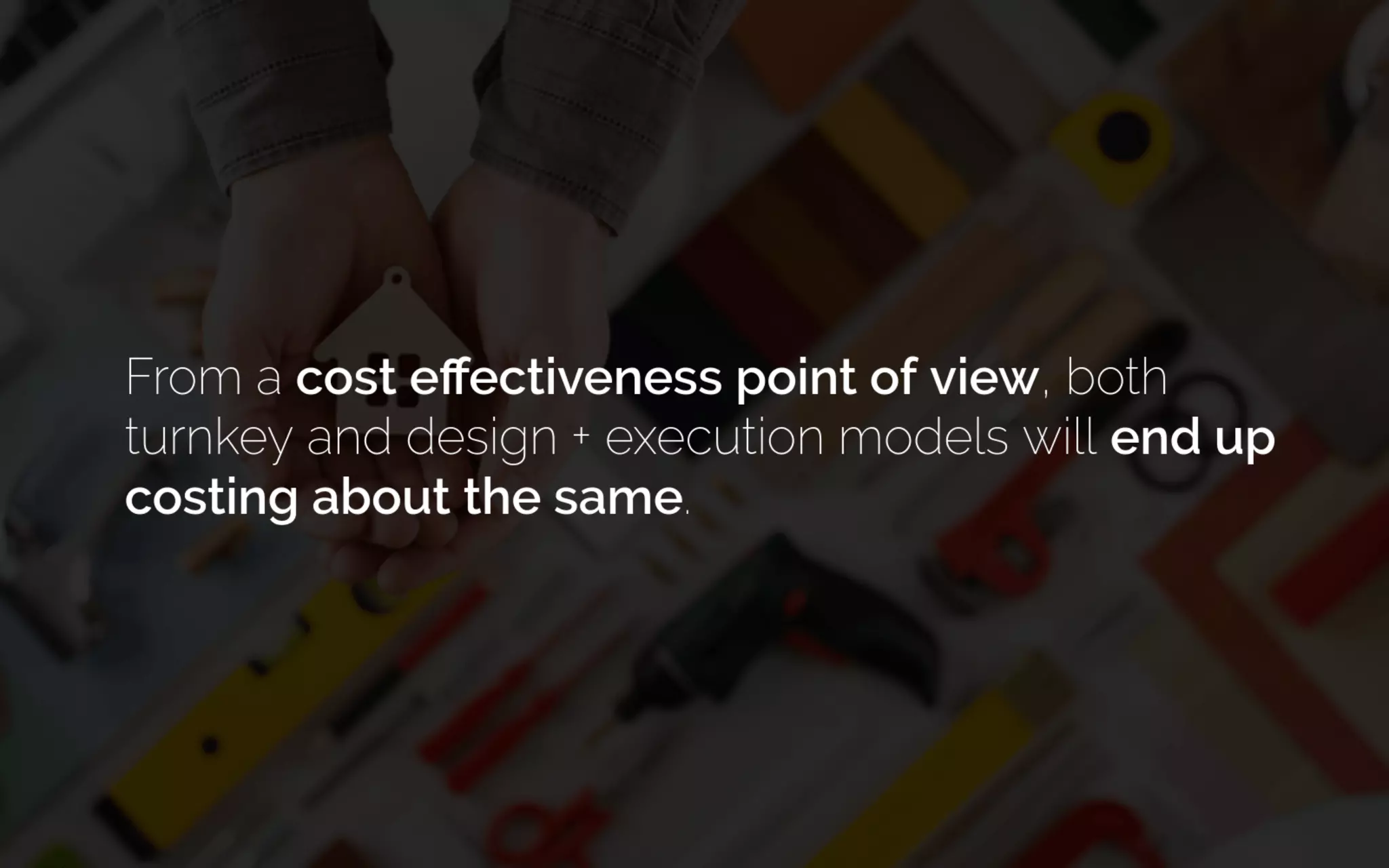 Turnkey vs Design + Execution for your Interior Designing: Which one to ...