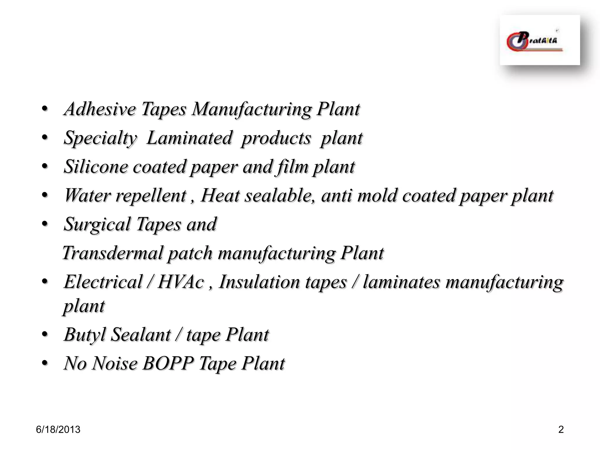 Turn key plants | PPT