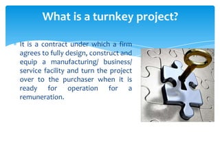 Turnkey project | PPTX