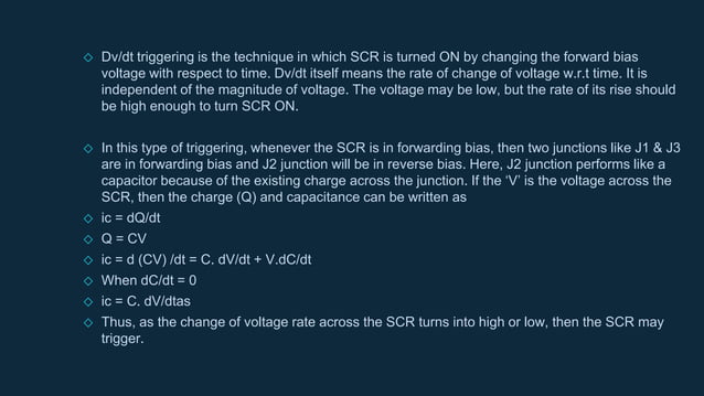 Turn ON-OFF Methods of SCR.pptx | Physics | Science
