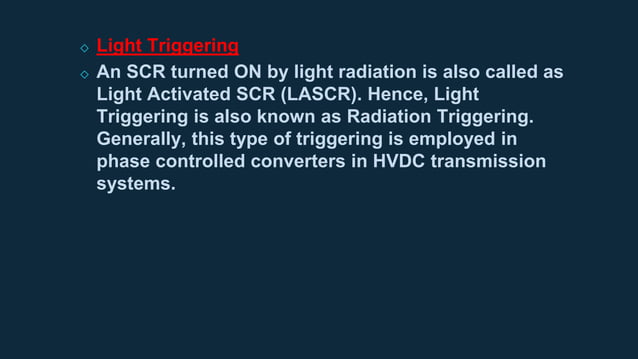 Turn ON-OFF Methods of SCR.pptx | Physics | Science