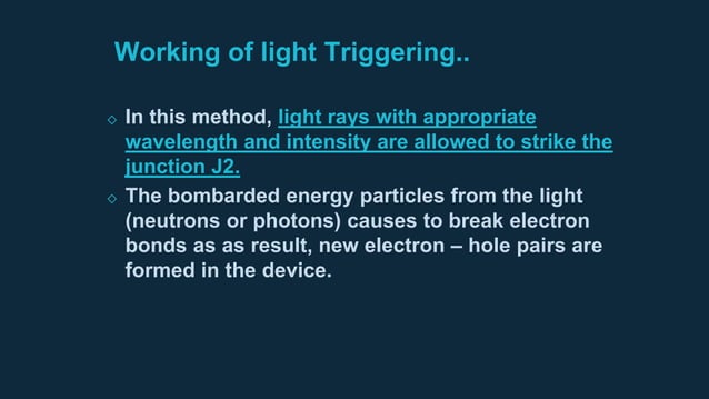 Turn ON-OFF Methods of SCR.pptx | Physics | Science