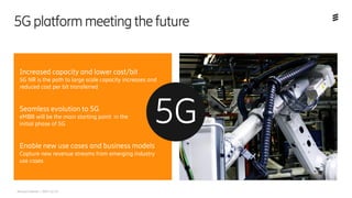 Turn on 5G with Ericsson 5G Platform | PDF
