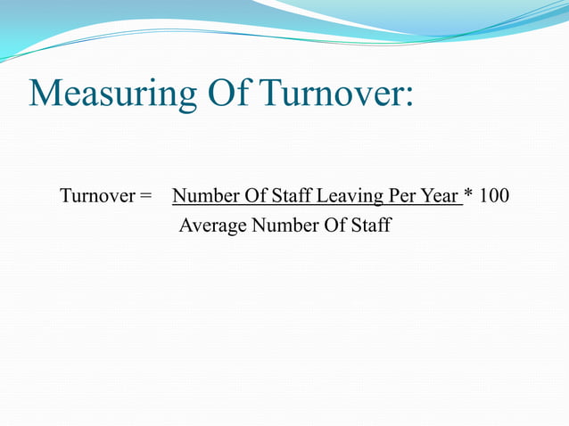 Turn over | PPTX | Business | Business and Finance