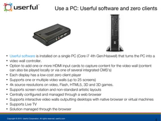 How to turn a PC into a Video Wall Controller | PPT