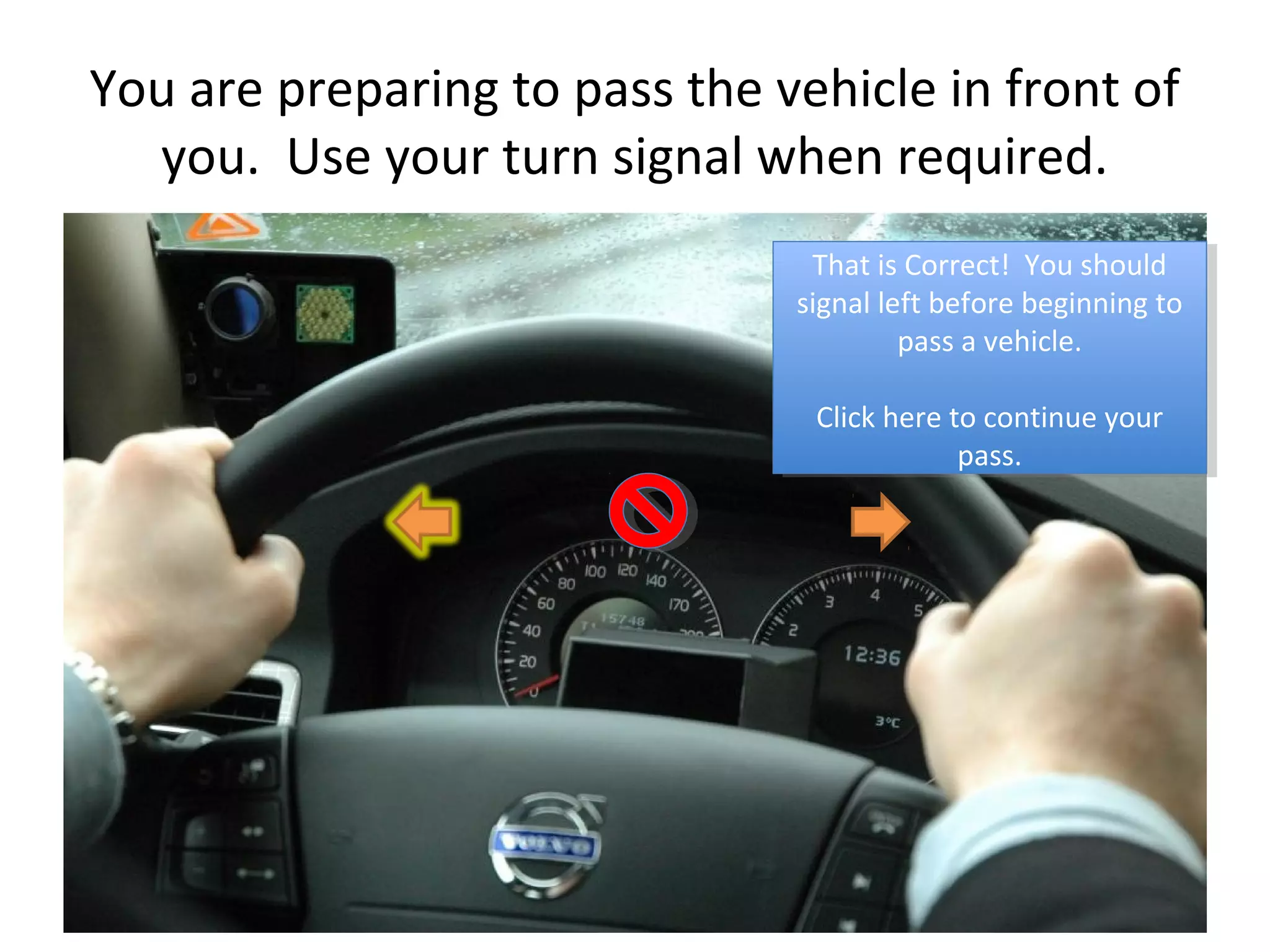 Turn Signal Assessment | PPT